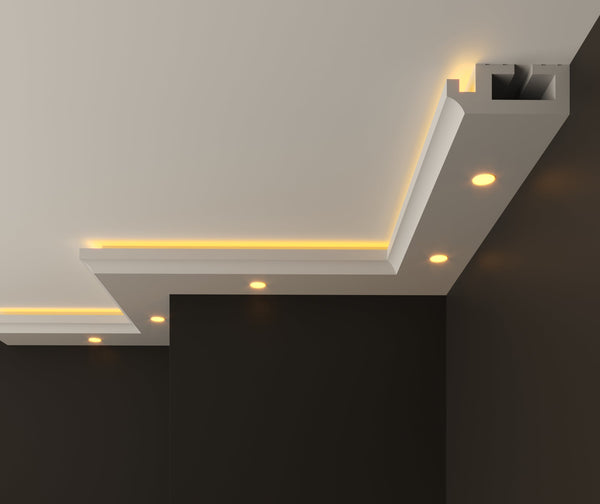 Led Cornice Coving Moulding VLS09